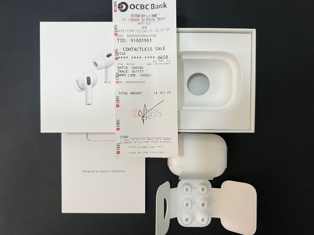 Apple AirPods Pro Gen 2 (With Receipt), Audio, Earphones on Carousell