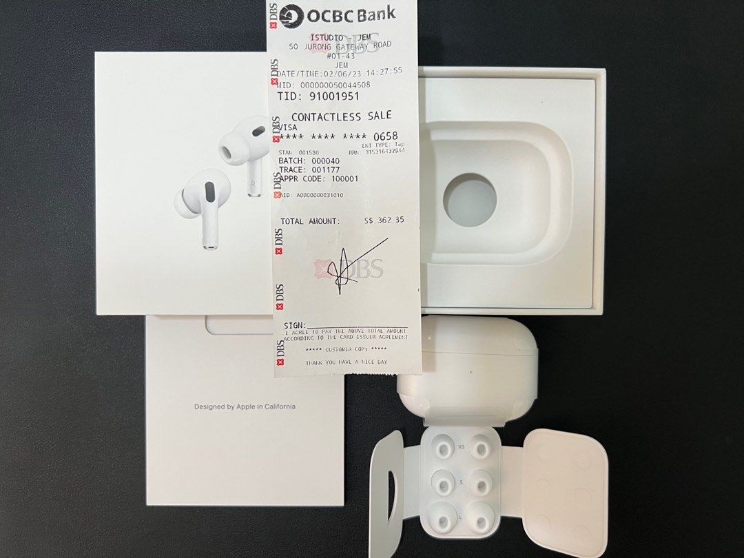 Apple AirPods Pro Gen 2 (With Receipt), Audio, Earphones on Carousell