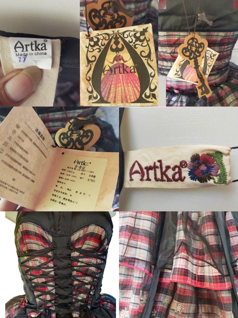 ARTKA Gothic Vampire Lolita Dress on Carousell