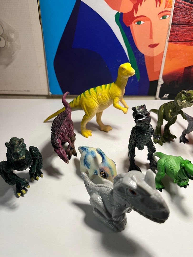 Assorted Dinosaurs Toy Set, Hobbies & Toys, Toys & Games on Carousell