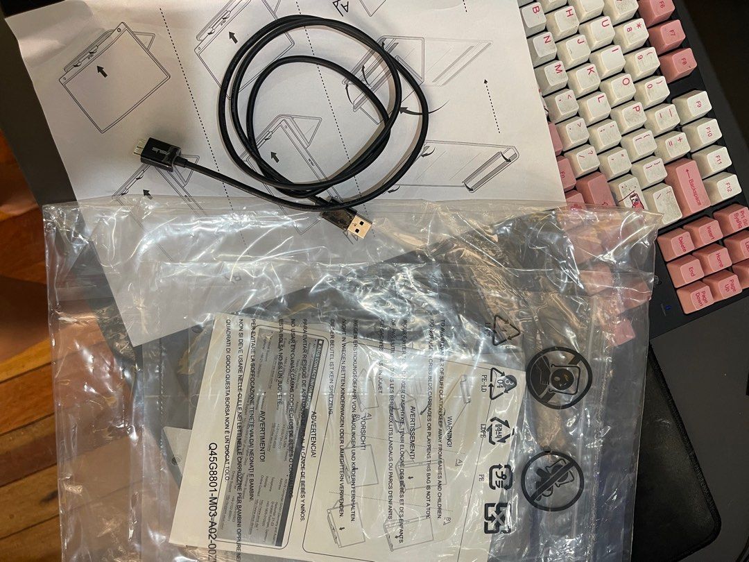 ASUS Zenscreen MB165B Portable Monitor, Computers & Tech, Parts ...