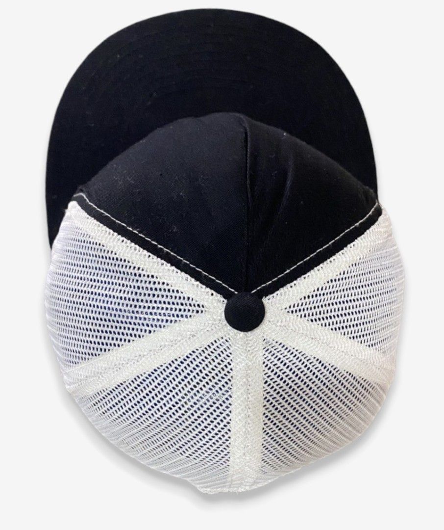 Authentic Classic Yupoong Basic Plain Trucker Snapback Cap, Men's ...