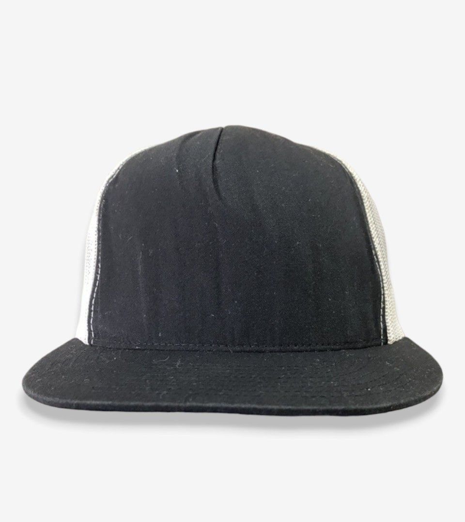 Authentic Classic Yupoong Basic Plain Trucker Snapback Cap, Men's Fashion, Watches & Accessories ...