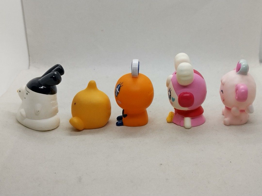 Bandai - Tamagotchi Finger Doll - Tamagotchi Finger Puppet - Set of 5 ...