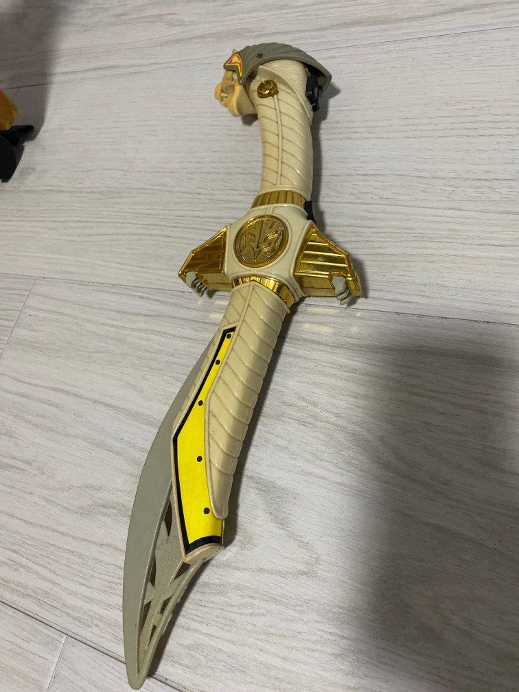 Bandai Power Rangers Legacy White Ranger Saba Sword, Hobbies & Toys ...