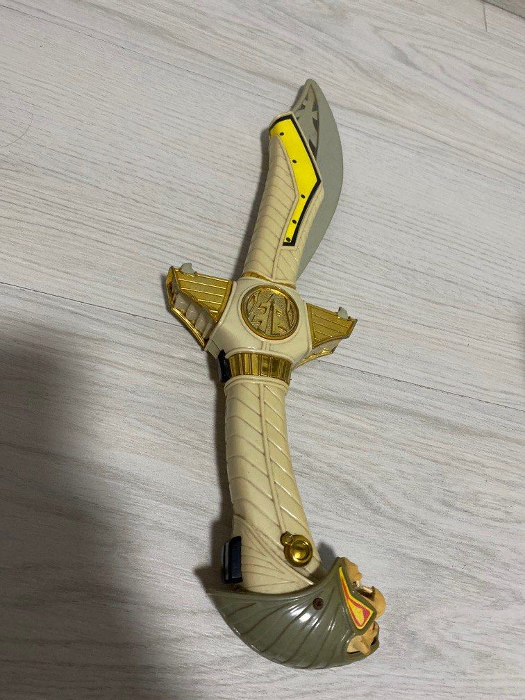 Bandai Power Rangers Legacy White Ranger Saba Sword, Hobbies & Toys ...