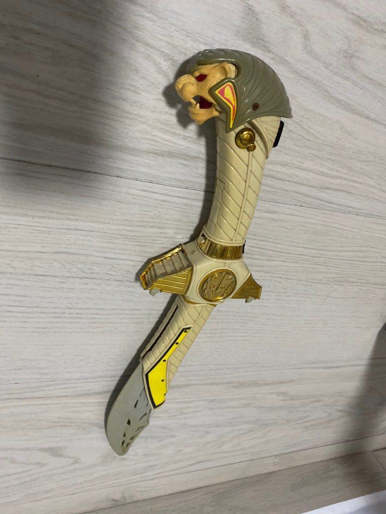 Bandai Power Rangers Legacy White Ranger Saba Sword, Hobbies & Toys ...