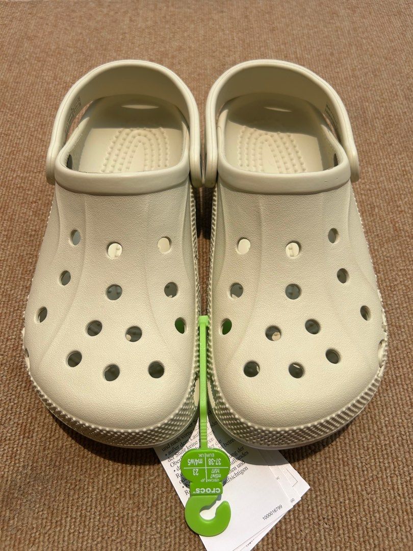 BAYA BONE CROCS, Men's Fashion, Footwear, Slippers & Slides on Carousell