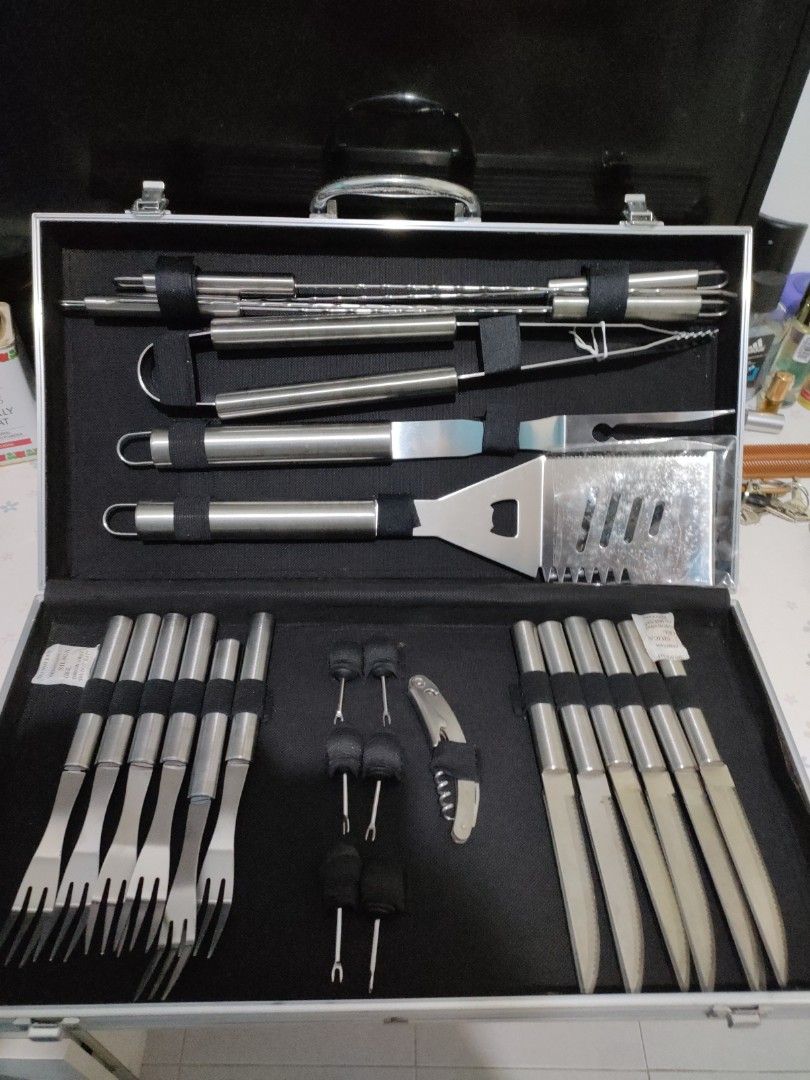 BBQ pit set, TV & Home Appliances, Kitchen Appliances, BBQ, Grills ...