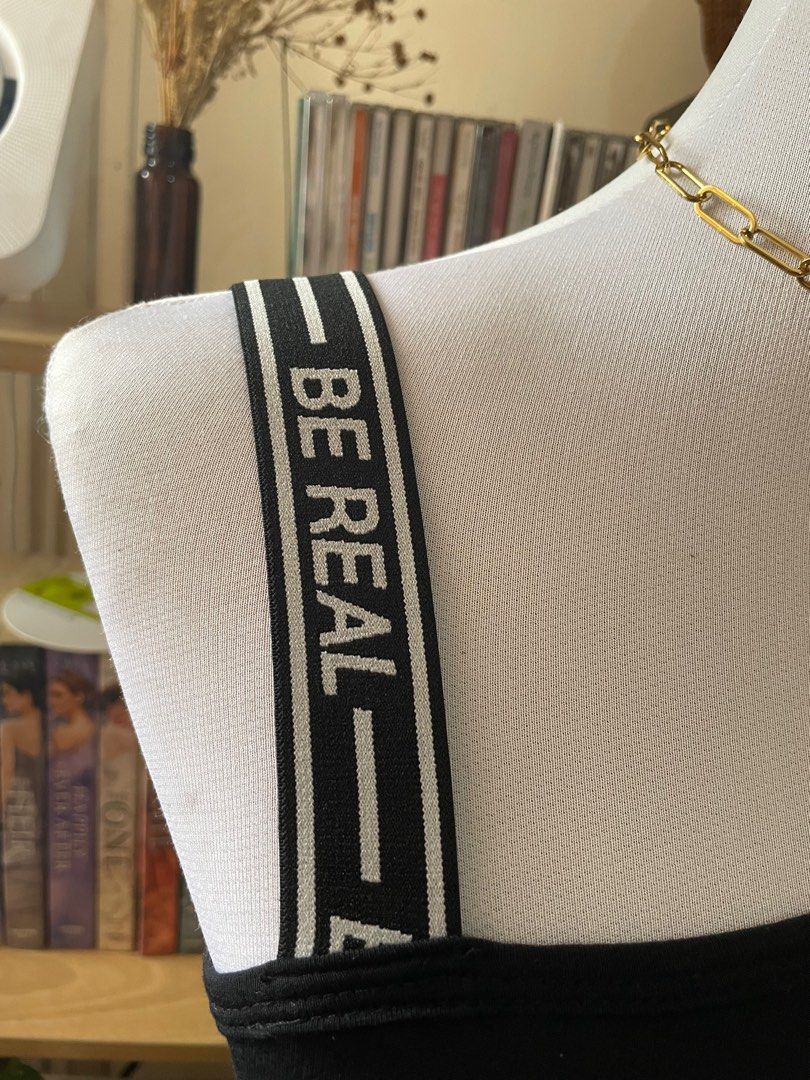 Be Real Black Venus Cut Top, Women's Fashion, Tops, Sleeveless on Carousell