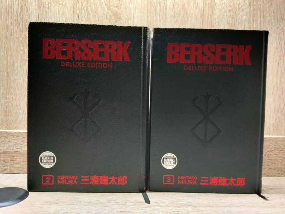 Berserk manga deluxe vol. 2 and 3, Hobbies & Toys, Books & Magazines, Comics & Manga on Carousell