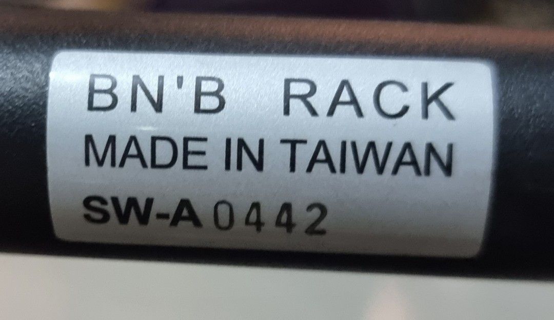 BnB Rack bike rack on Carousell