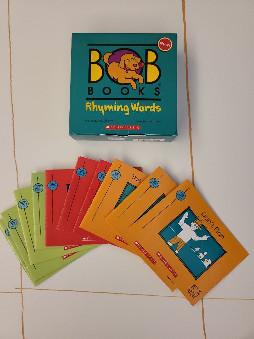 Bob books rhyming words, Hobbies & Toys, Books & Magazines, Children's ...