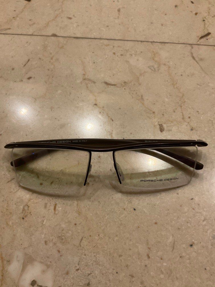 BRAND NEW PORSCHE DESIGN RIMLESS SPECTACLES FRAME, Men's Fashion ...