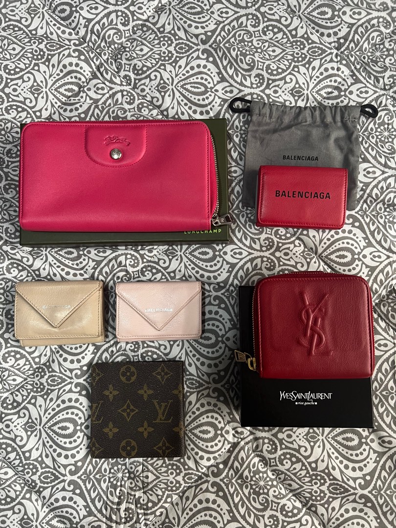 Branded wallets for sale on Carousell