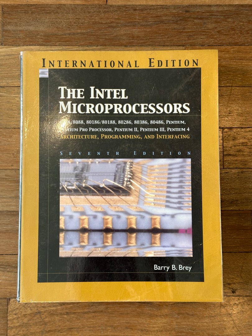 [Brey] The Intel Microprocessors, 7th Edition, Hobbies & Toys, Books & Magazines, Textbooks on ...