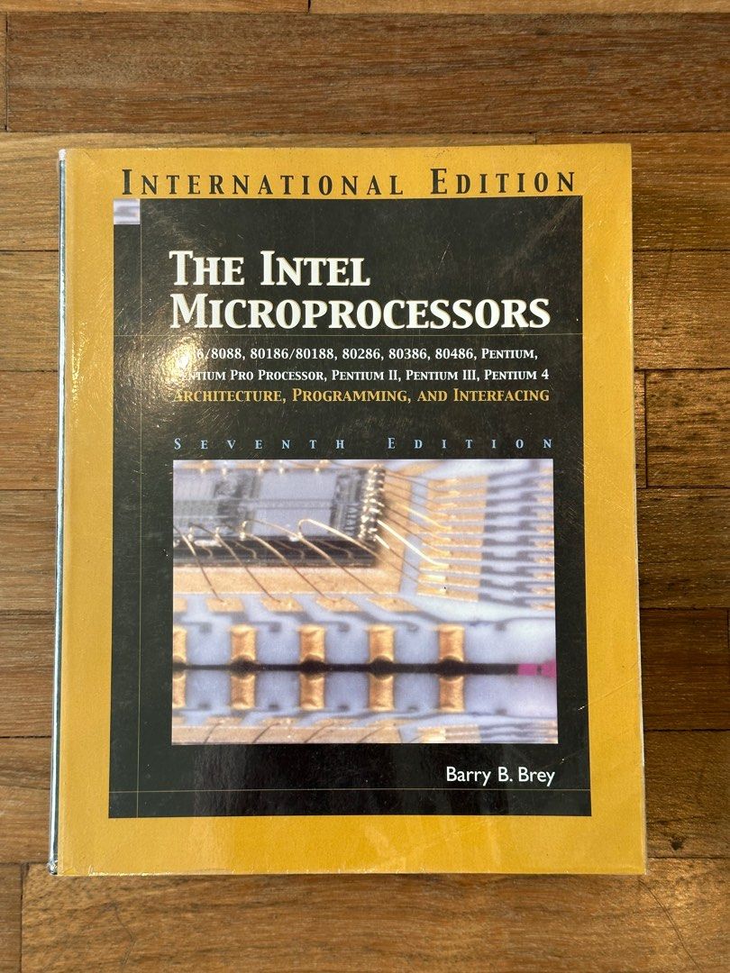 [Brey] The Intel Microprocessors, 7th Edition, Hobbies & Toys, Books ...