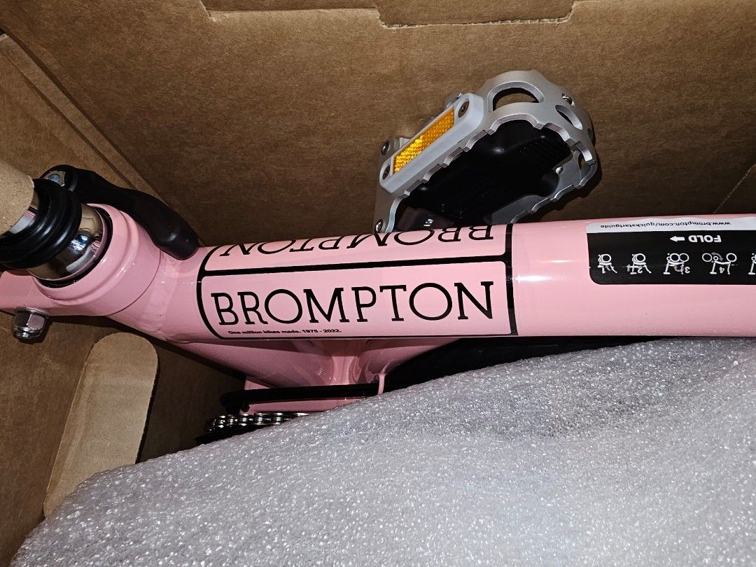 Brompton Baby Pink Archive Edition 2023. - Only 250pcs each colour ...