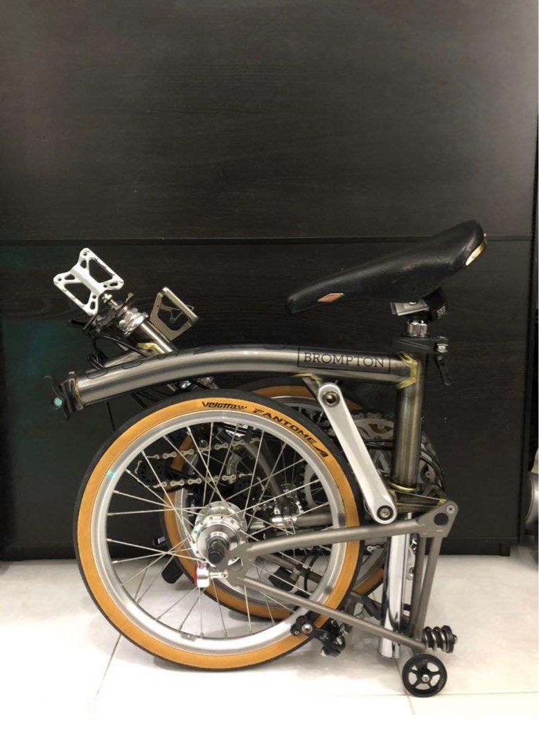 Brompton m6ex raw lacquer, Sports Equipment, Bicycles & Parts, Bicycles ...
