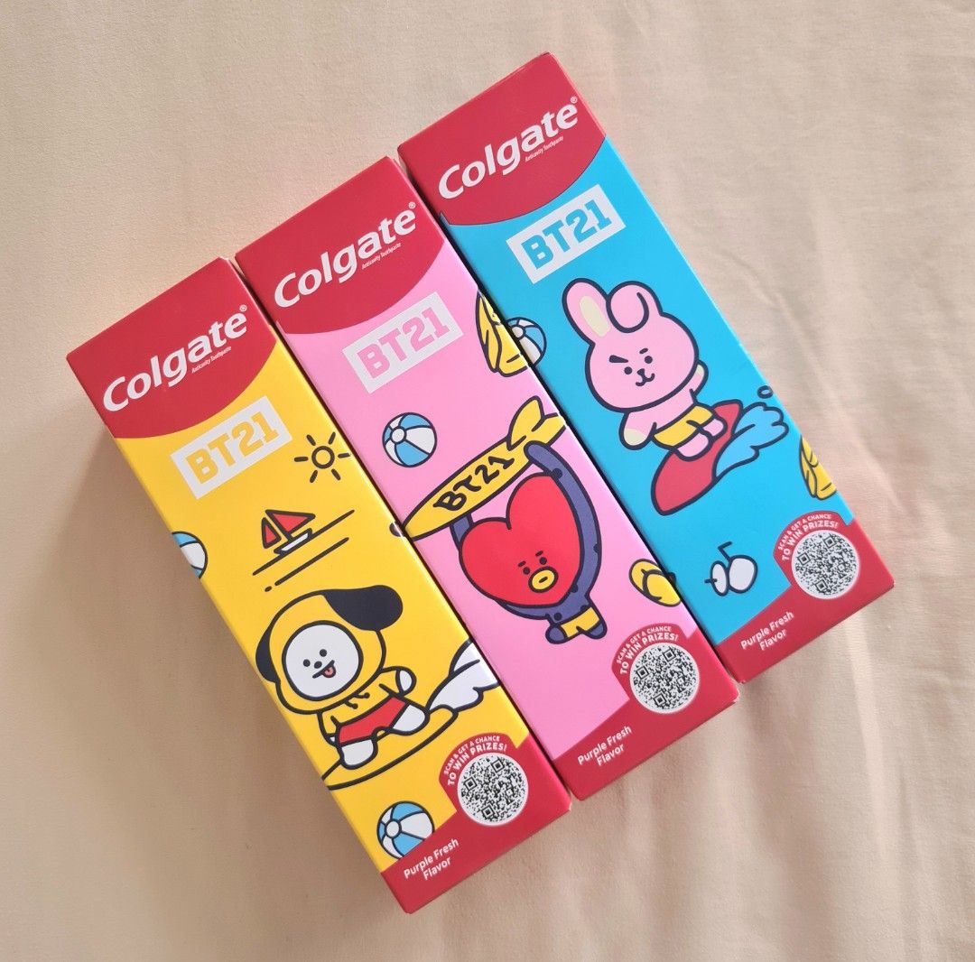 BT21 Toothpaste, Beauty & Personal Care, Oral Care on Carousell