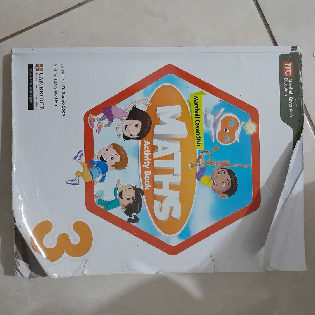 Buku math cambridge primary activity book, Buku & Alat Tulis, Buku ...