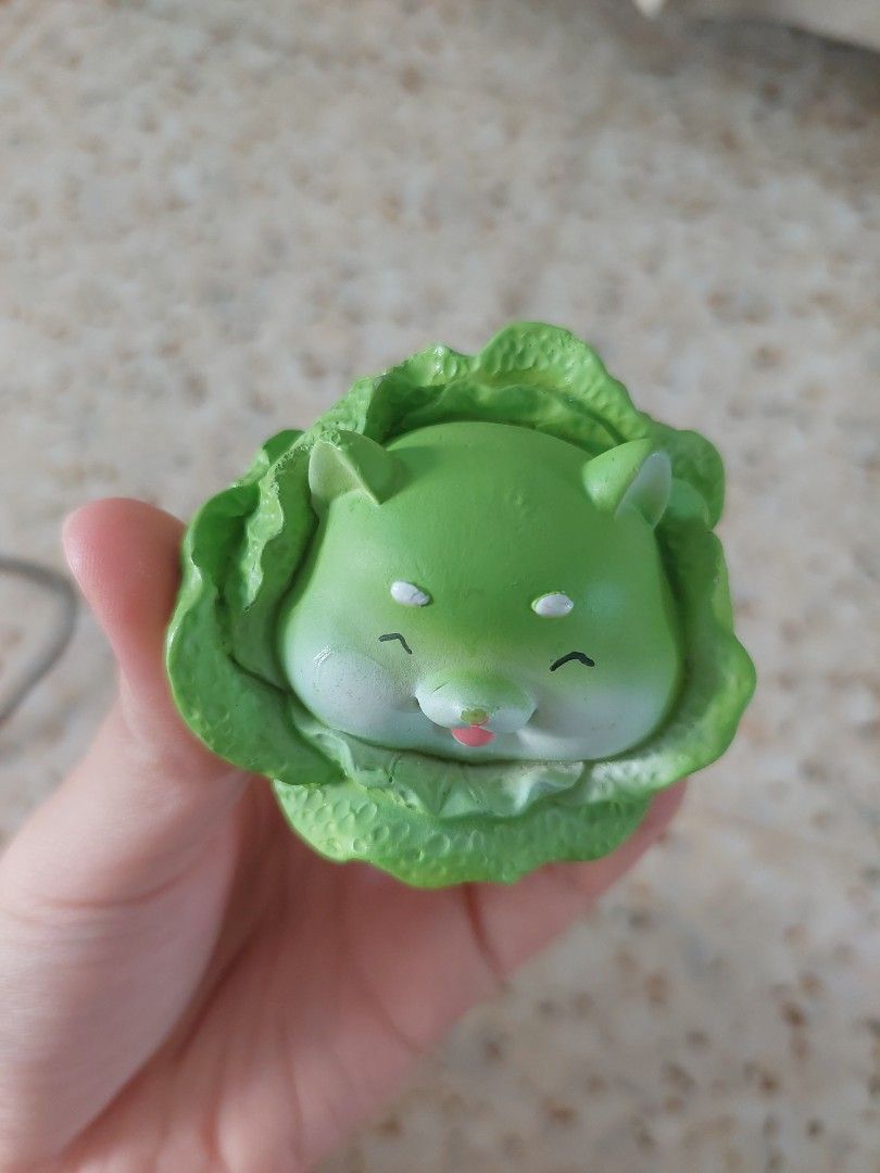Cabbage dog figure, Hobbies & Toys, Memorabilia & Collectibles, Vintage ...