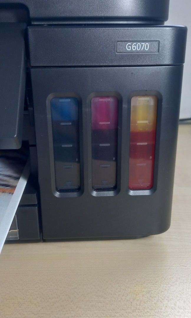 Canon Printer G6070 System Tank ( all ink at high level), Computers ...