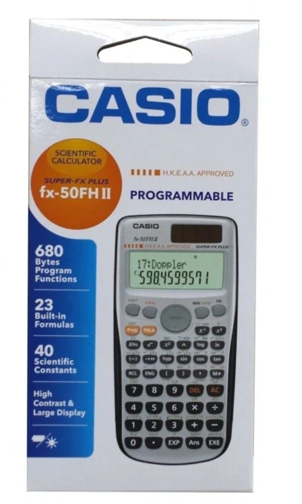 Casio 計數機 fx50fh II (DSE用), 其他, 其他 - Carousell