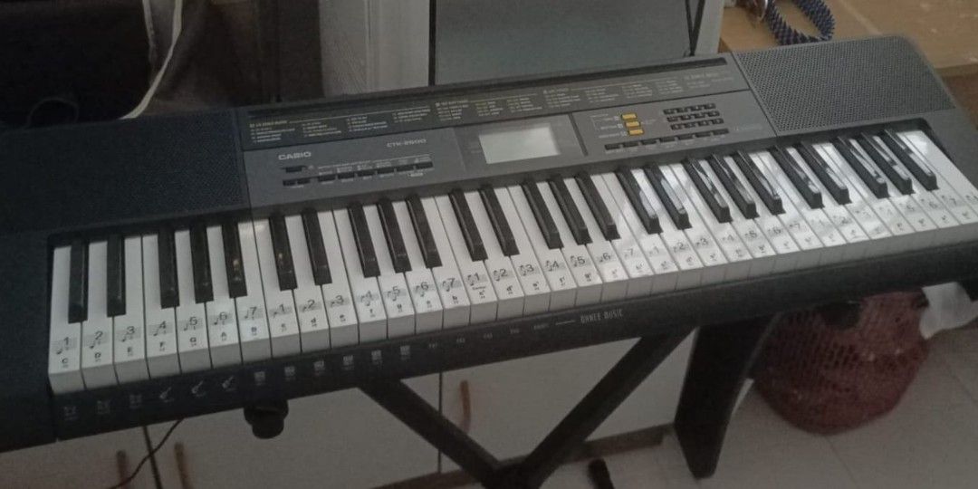 Casio CTK-2500 Keyboard Piano, Hobbies & Toys, Music & Media, Musical Instruments on Carousell