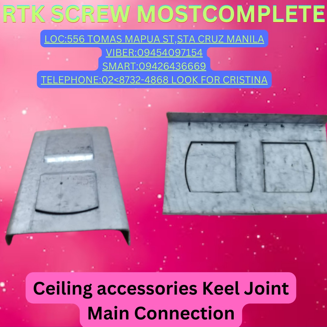 Ceiling accessories Keel Joint Main Connection on Carousell