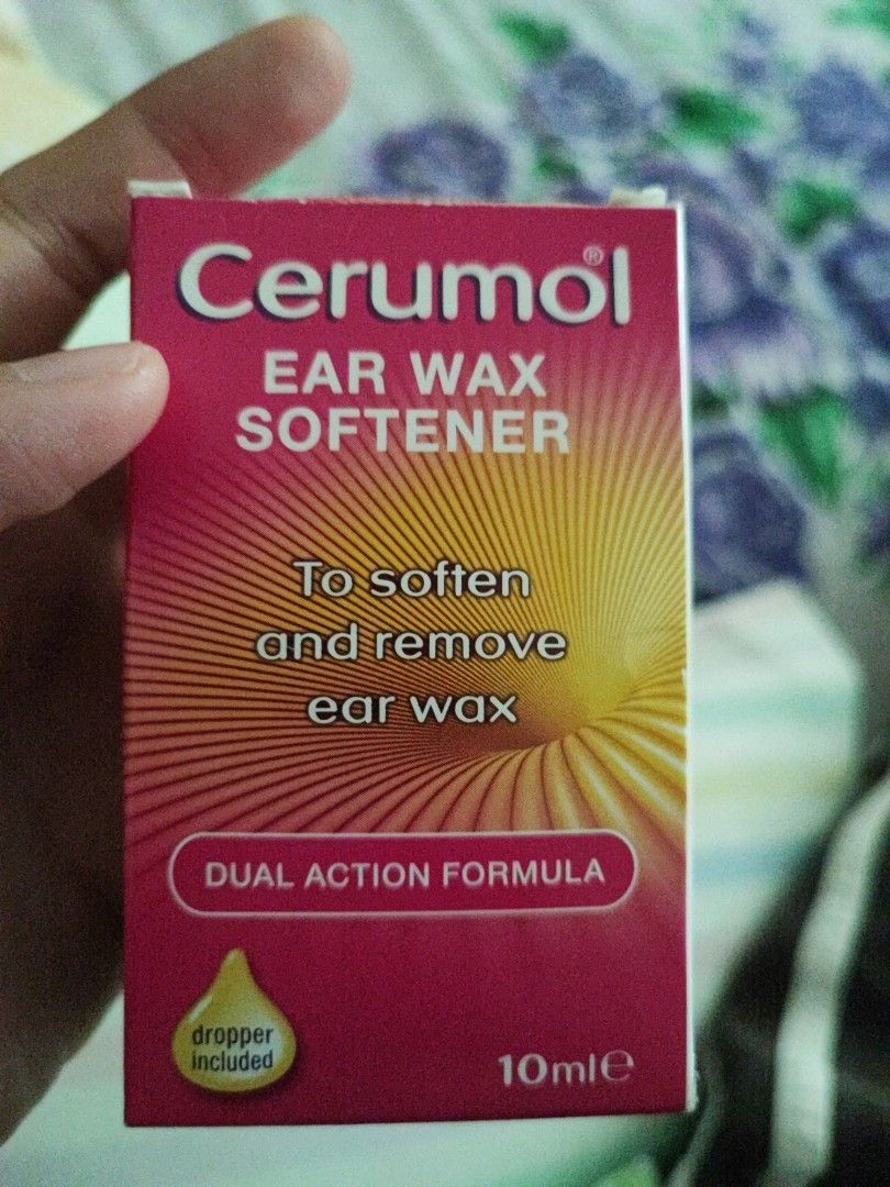 Cerumol ear wax softener, Beauty & Personal Care, Ear Care on Carousell