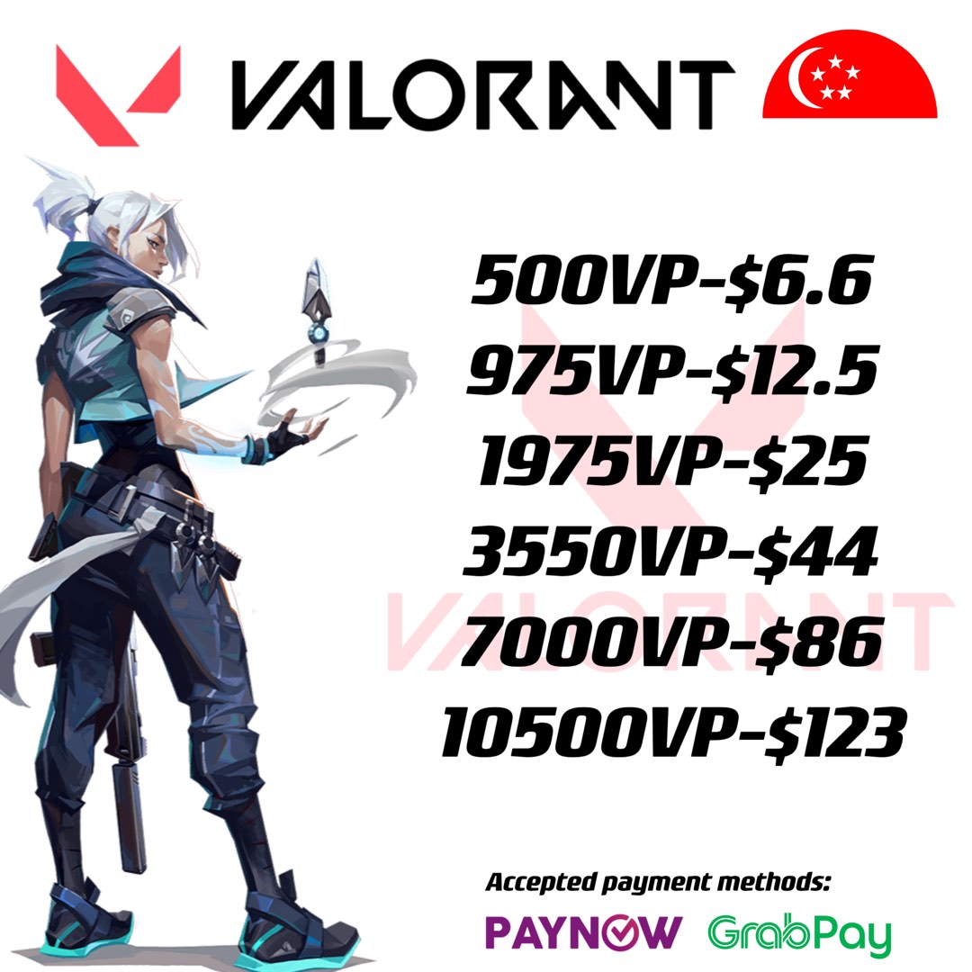 [CHEAPEST] Valorant Points Top Up / Redemption Code / Prepaid Gift Card ...