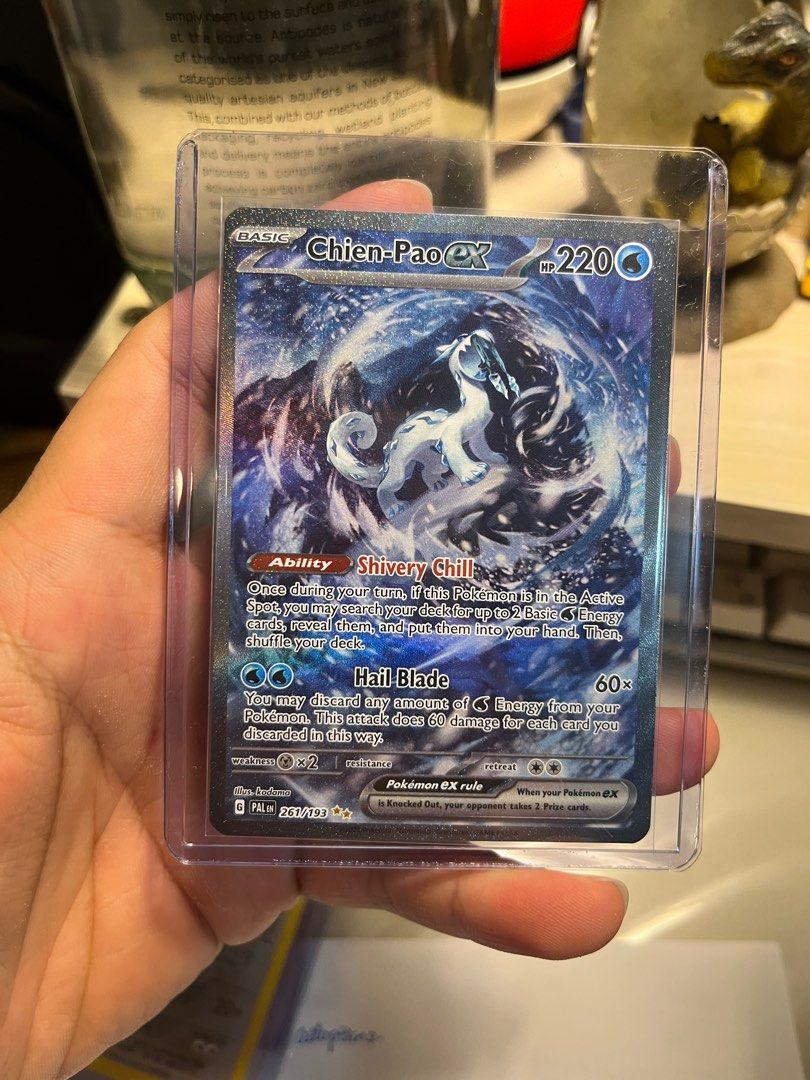Chien Pao EX AA/SAR - Pokemon Cards, Hobbies & Toys, Toys & Games on ...