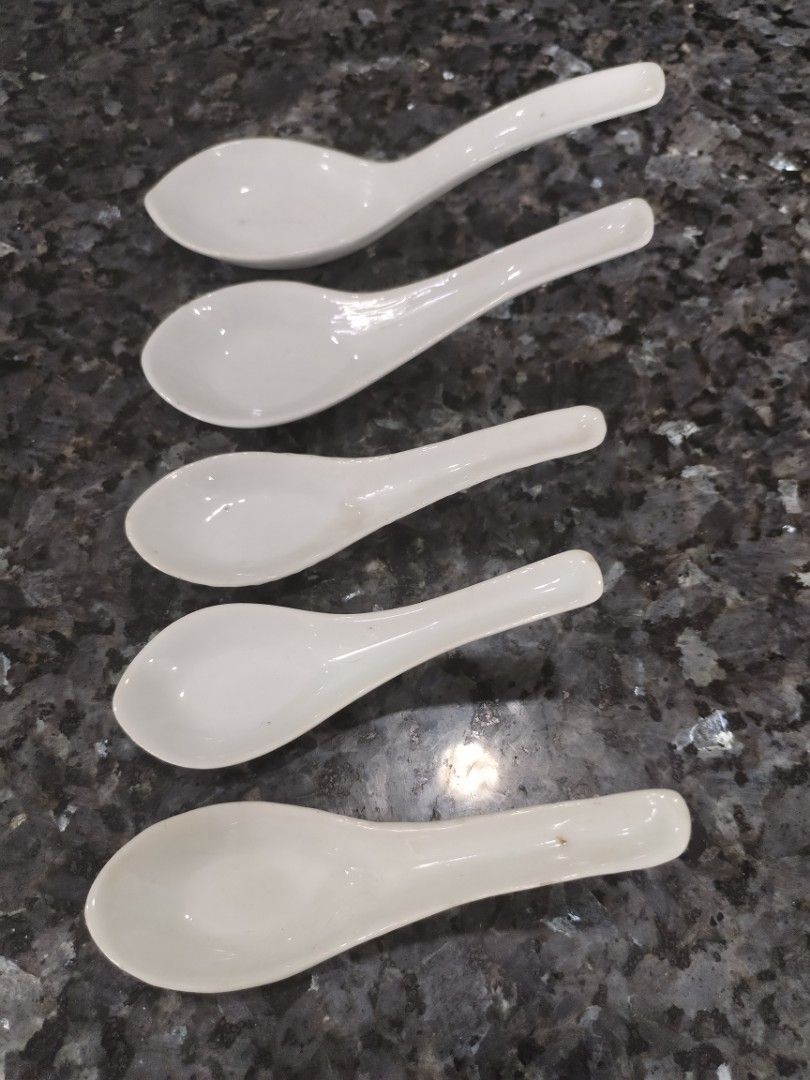 Chinese White Porcelain Spoons, Hobbies & Toys, Collectibles ...