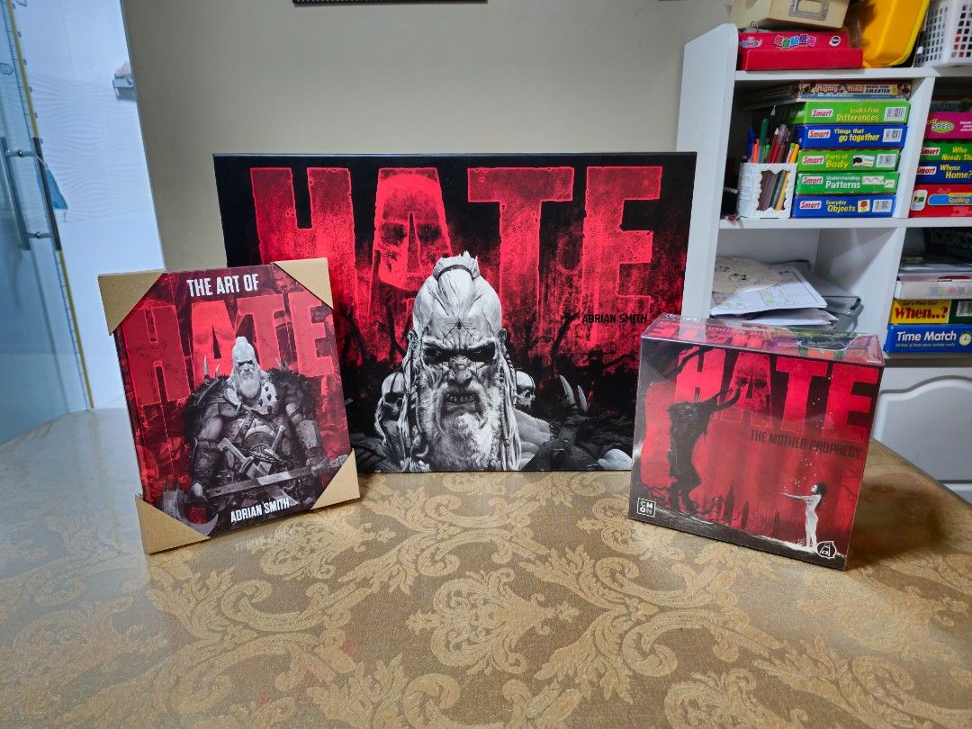 CMON Hate KS Exclusive game, Hobbies & Toys, Toys & Games on Carousell