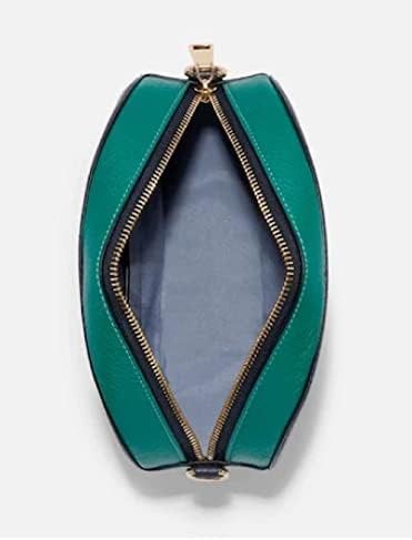 Coach Camera Bag In Colorblock With Horse And Carriage Blue Green on ...