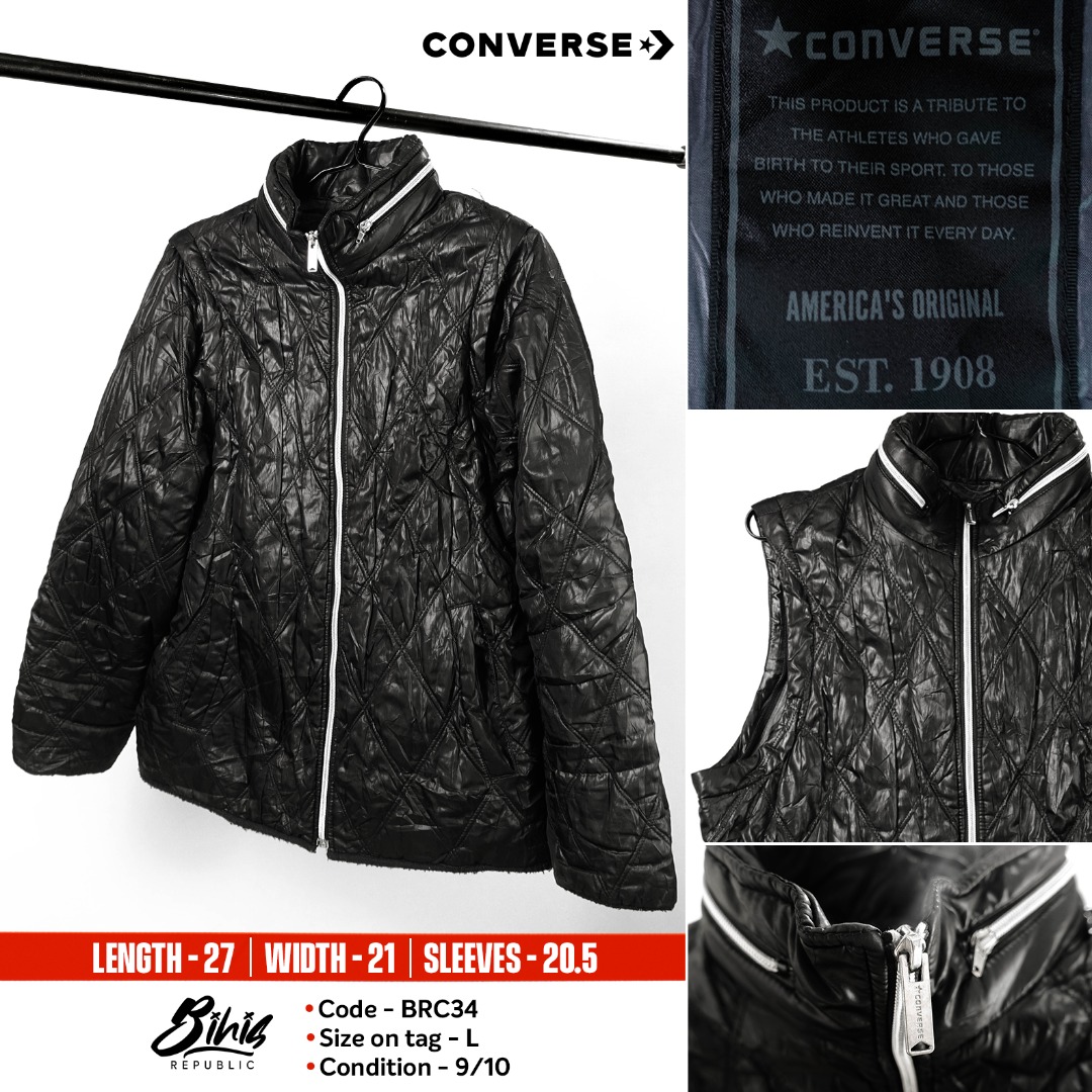 Converse Puff Jacket on Carousell