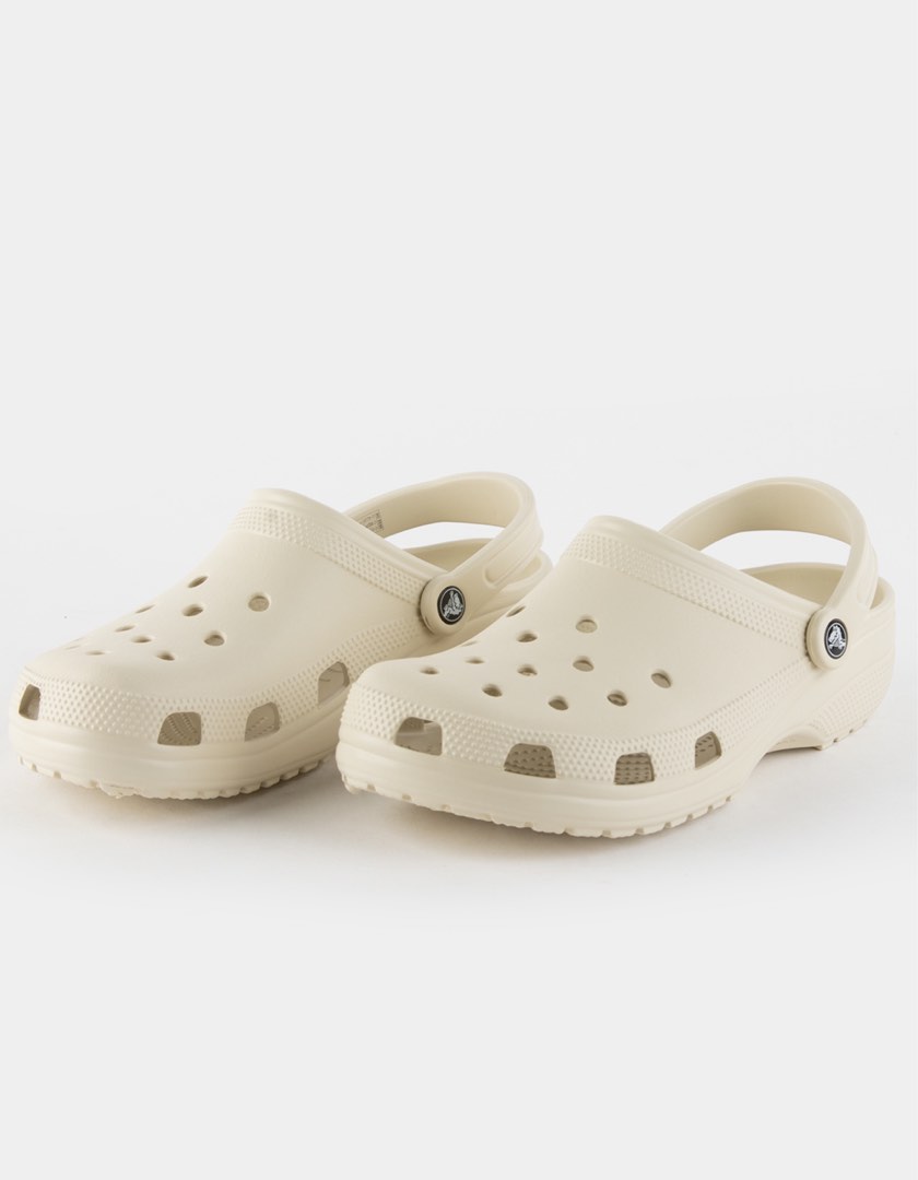 Crocs Classic Clog (Bone), Women's Fashion, Footwear, Flipflops and ...