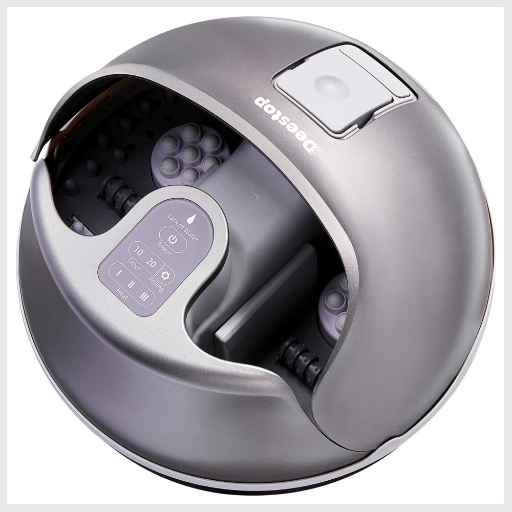 Deestop Steam Foot Spa Bath Massager Foot Sauna with 3 Heat Levels ...