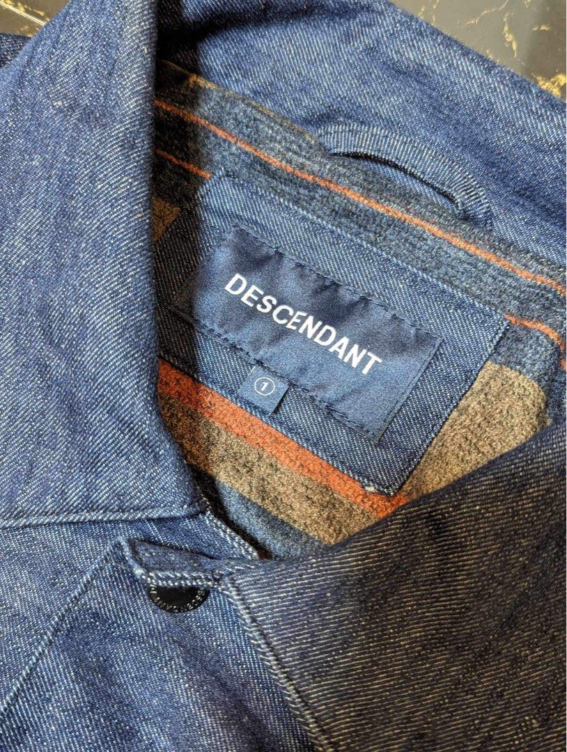 Descendant Japan Denim Coach Jacket on Carousell