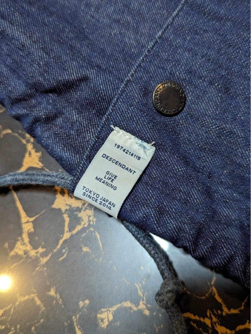 Descendant Japan Denim Coach Jacket on Carousell