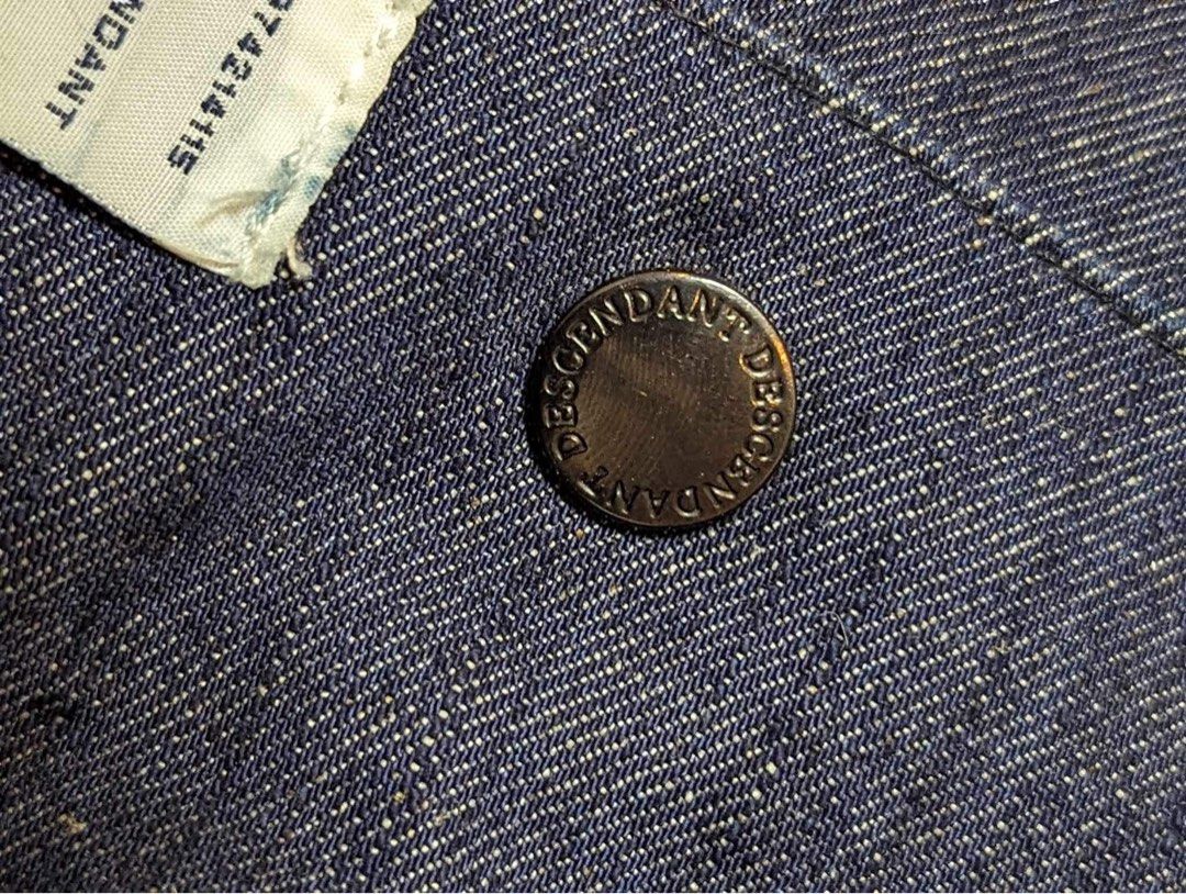 Descendant Japan Denim Coach Jacket on Carousell