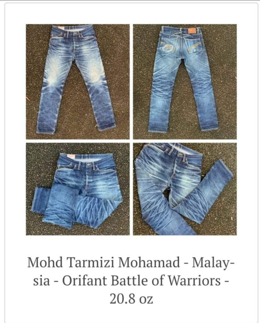 DHS X ORIFANT, Men's Fashion, Bottoms, Jeans on Carousell
