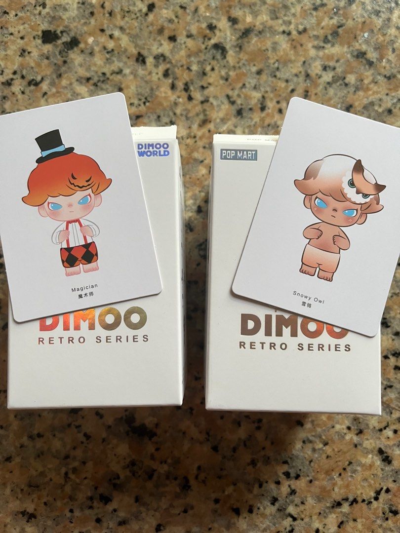 Popmart- Dimoo Retro Series, Hobbies & Toys, Toys & Games on Carousell