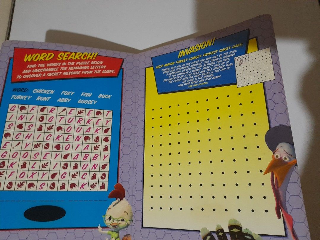 Disney Chicken Little Activity book - includes 20 reusable stickers and ...