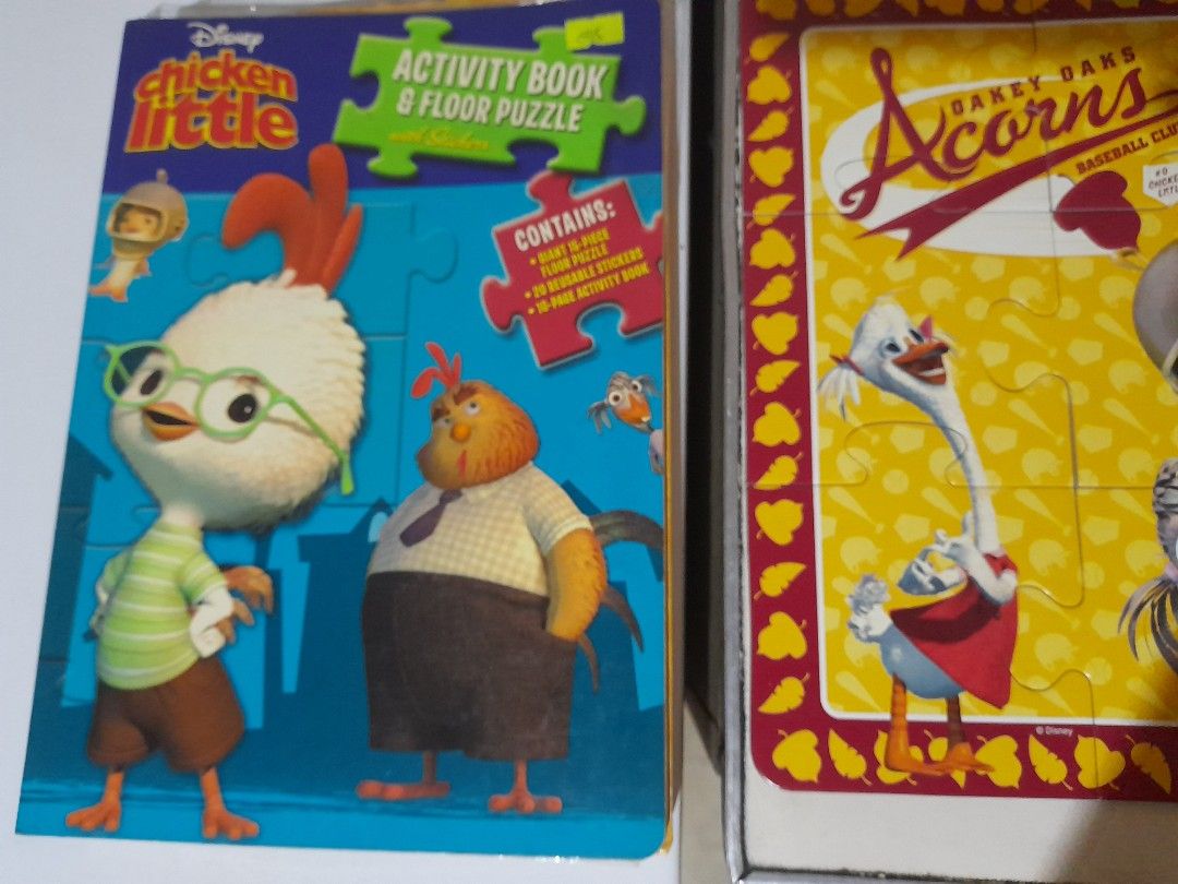 Disney Chicken Little Activity book - includes 20 reusable stickers and ...