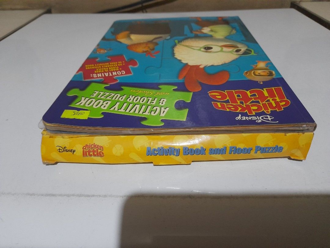 Disney Chicken Little Activity book - includes 20 reusable stickers and ...