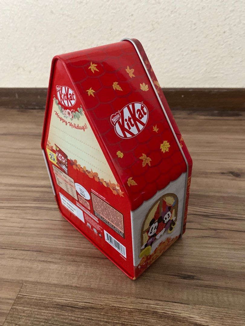 Disney Mickey & Minnie Kit Kat Tin, Furniture & Home Living, Home ...