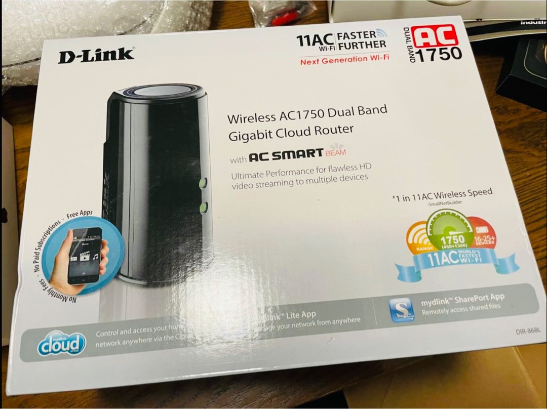 D-Link Router AC 1750, Computers & Tech, Parts & Accessories ...