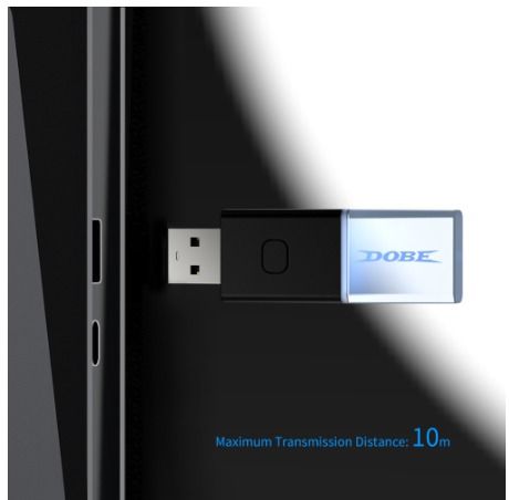 DOBE Wireless Handle Bluetooth 5.0 Receiver Converter Adapter for PS4 ...